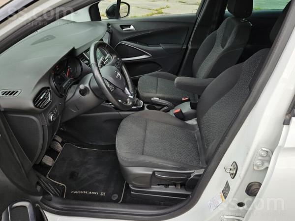 Белый Опель Crossland X 2020 в Рига, объемом двигателя 1.20 л и пробегом 124 тыс. км за 7600 €, фото 7 на AUTOMOTO.COM.LV