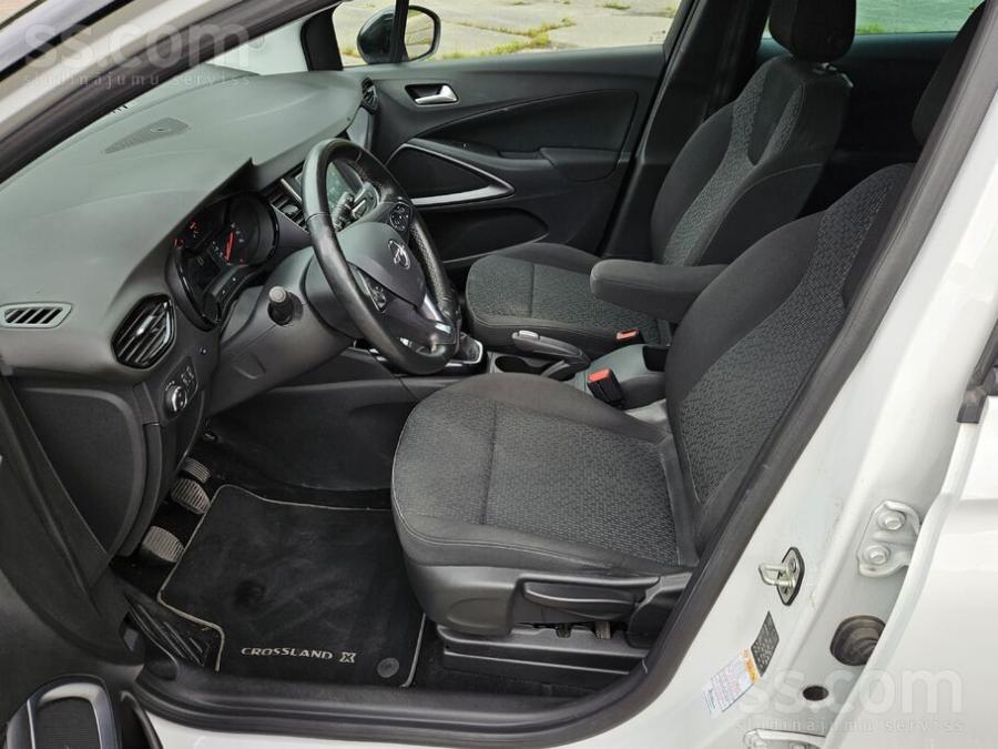 Balts Opel Crossland X 2020 Rīga, ar dzinēja tilpumu 1.20 L un nobraukumu 124 tūkst. km par 7600 €, foto 8 vietnē AUTOMOTO.COM.LV