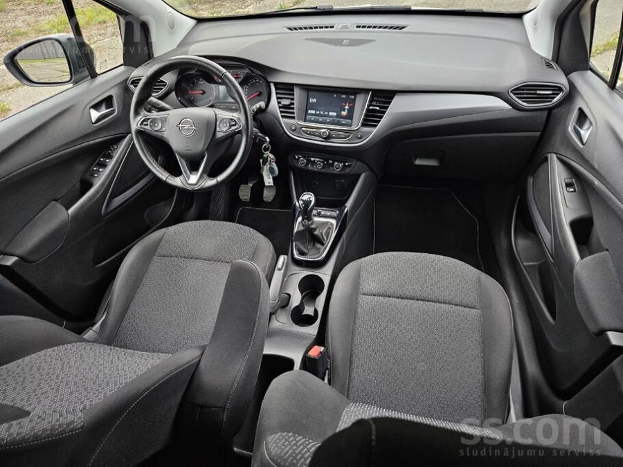 Balts Opel Crossland X 2020 Rīga, ar dzinēja tilpumu 1.20 L un nobraukumu 124 tūkst. km par 7600 €, foto 9 vietnē AUTOMOTO.COM.LV