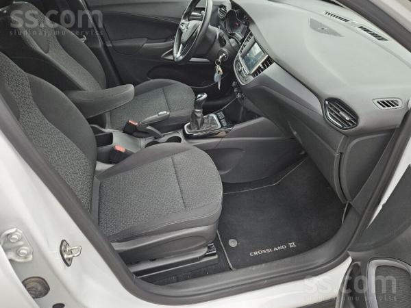 Белый Опель Crossland X 2020 в Рига, объемом двигателя 1.20 л и пробегом 124 тыс. км за 7600 €, фото 9 на AUTOMOTO.COM.LV