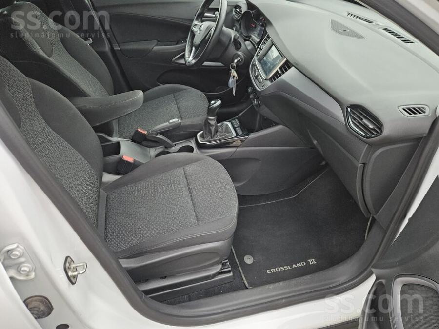 Balts Opel Crossland X 2020 Rīga, ar dzinēja tilpumu 1.20 L un nobraukumu 124 tūkst. km par 7600 €, foto 10 vietnē AUTOMOTO.COM.LV