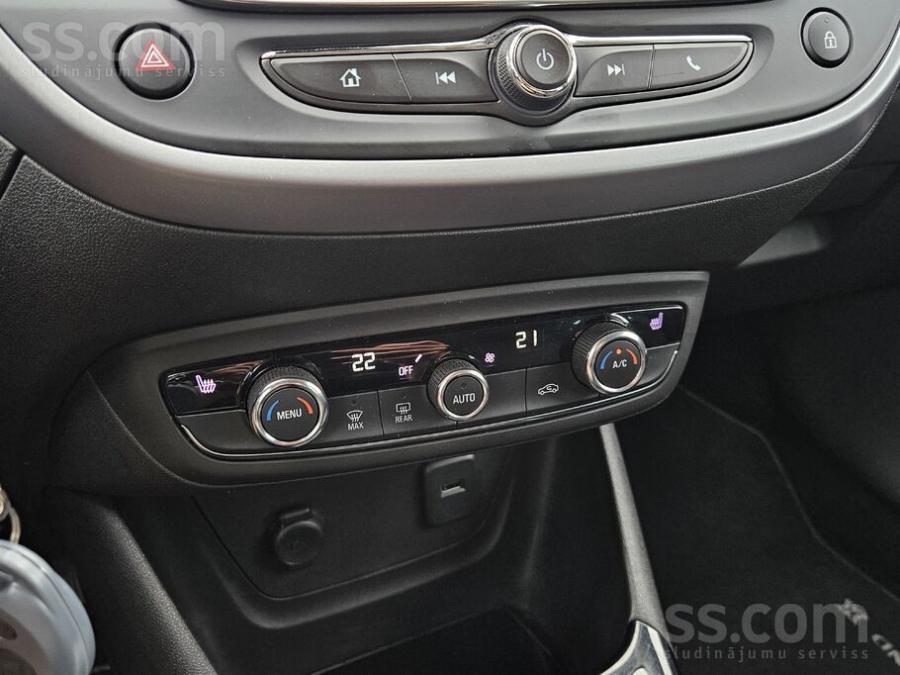 Balts Opel Crossland X 2020 Rīga, ar dzinēja tilpumu 1.20 L un nobraukumu 124 tūkst. km par 7600 €, foto 19 vietnē AUTOMOTO.COM.LV