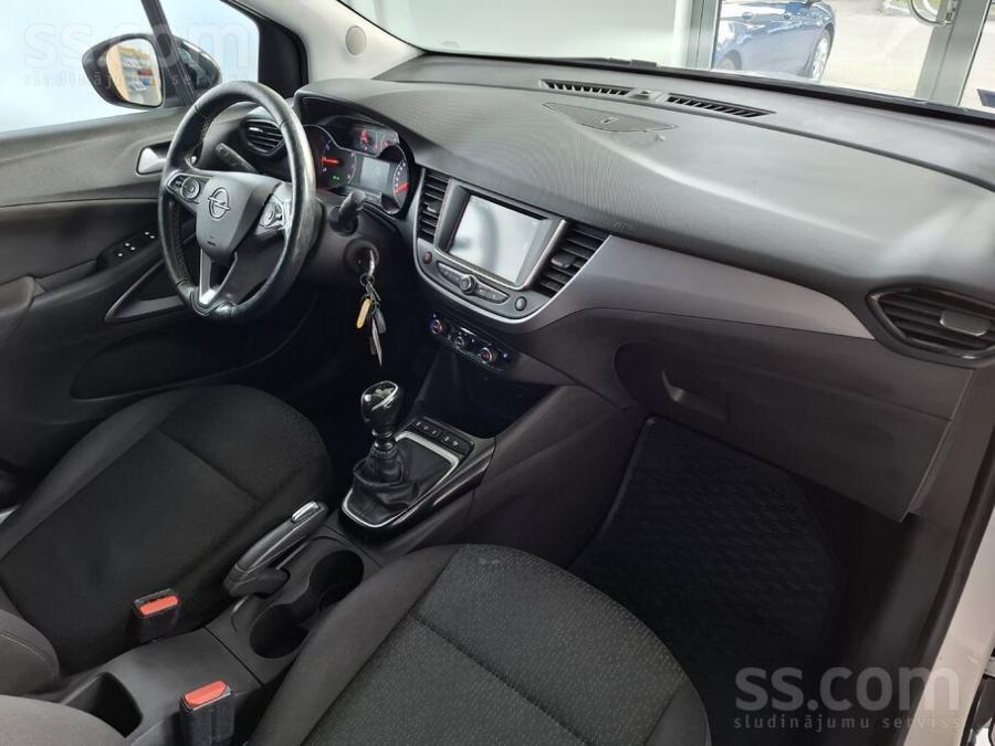 Balts Opel Crossland X 2021 Rīga, ar dzinēja tilpumu 1.50 L un nobraukumu 151 tūkst. km par 8500 €, foto 8 vietnē AUTOMOTO.COM.LV