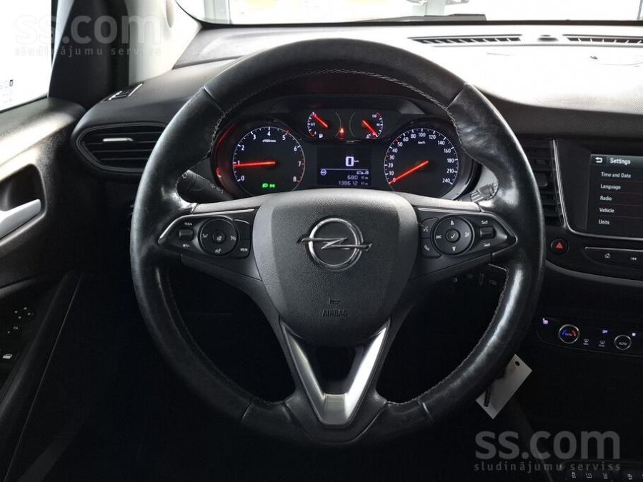 Balts Opel Crossland X 2021 Rīga, ar dzinēja tilpumu 1.50 L un nobraukumu 151 tūkst. km par 8500 €, foto 19 vietnē AUTOMOTO.COM.LV