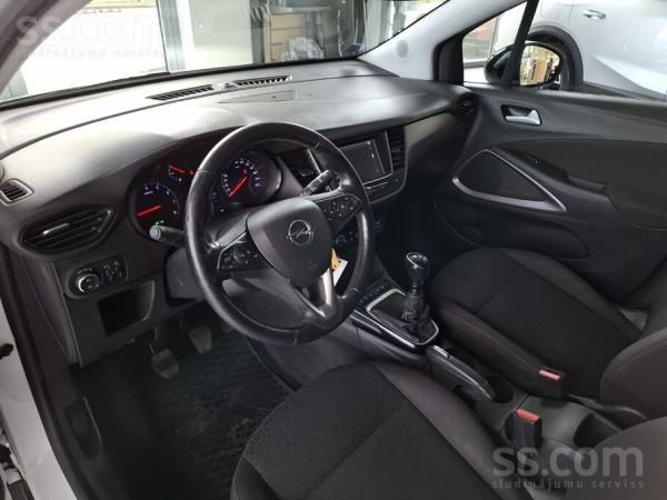 Белый Опель Crossland X 2021 в Рига, объемом двигателя 1.50 л и пробегом 151 тыс. км за 6500 €, фото 6 на AUTOMOTO.COM.LV