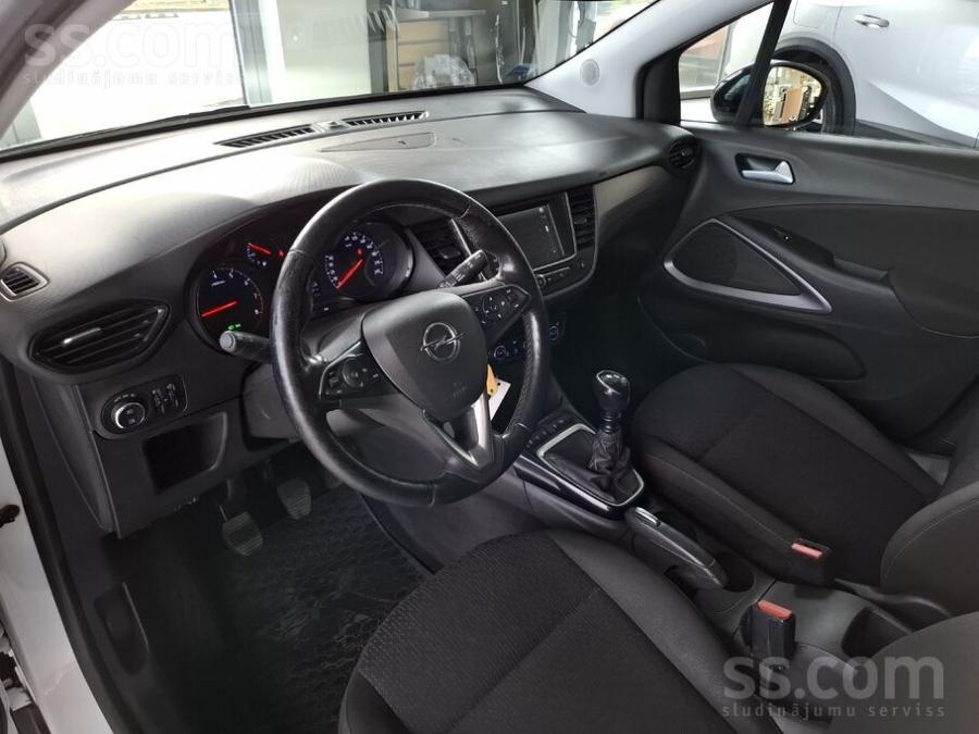 Balts Opel Crossland X 2021 Rīga, ar dzinēja tilpumu 1.50 L un nobraukumu 151 tūkst. km par 6500 €, foto 7 vietnē AUTOMOTO.COM.LV