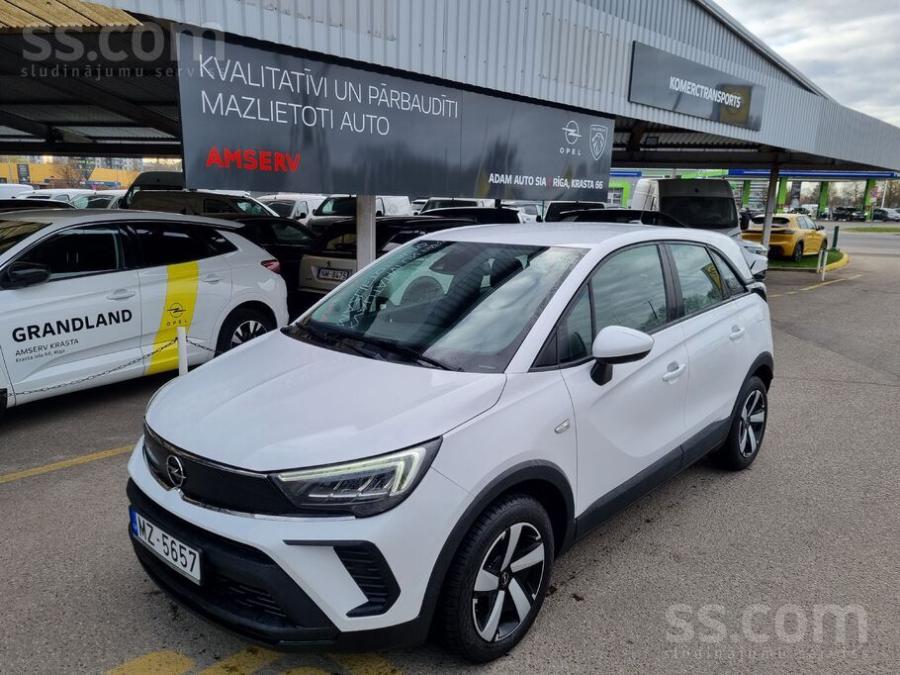 Balts Opel Crossland X 2021 Rīga, ar dzinēja tilpumu 1.20 L un nobraukumu 131 tūkst. km par 8900 €, foto 1 vietnē AUTOMOTO.COM.LV