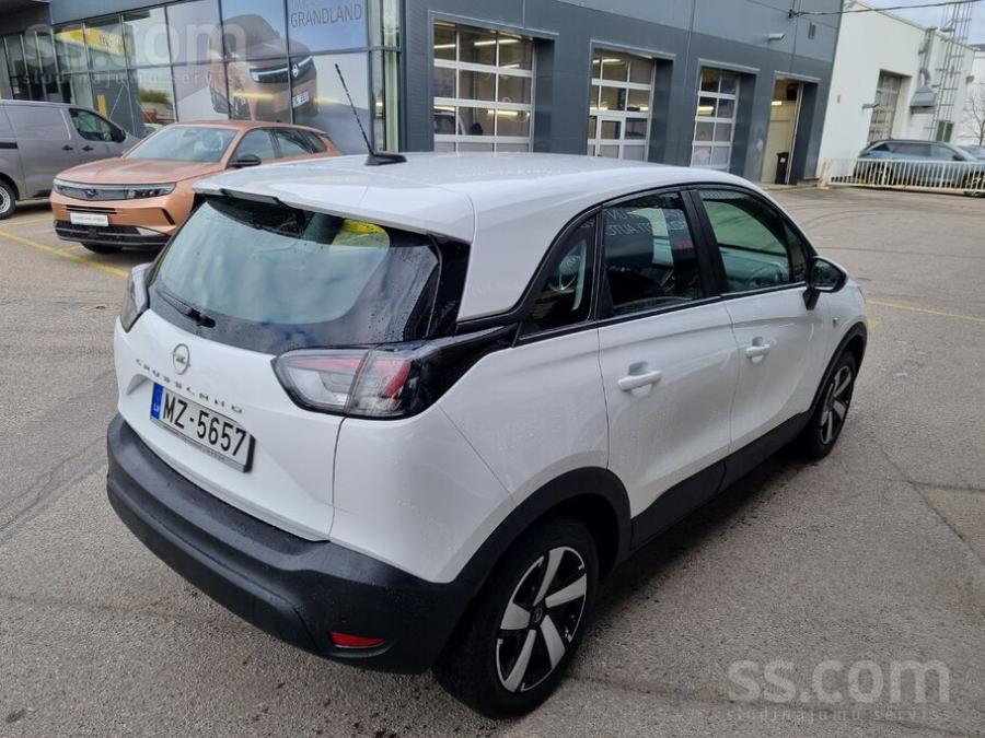 Balts Opel Crossland X 2021 Rīga, ar dzinēja tilpumu 1.20 L un nobraukumu 131 tūkst. km par 8900 €, foto 3 vietnē AUTOMOTO.COM.LV