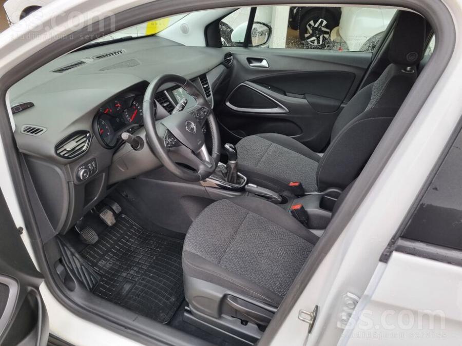 Balts Opel Crossland X 2021 Rīga, ar dzinēja tilpumu 1.20 L un nobraukumu 131 tūkst. km par 8900 €, foto 9 vietnē AUTOMOTO.COM.LV