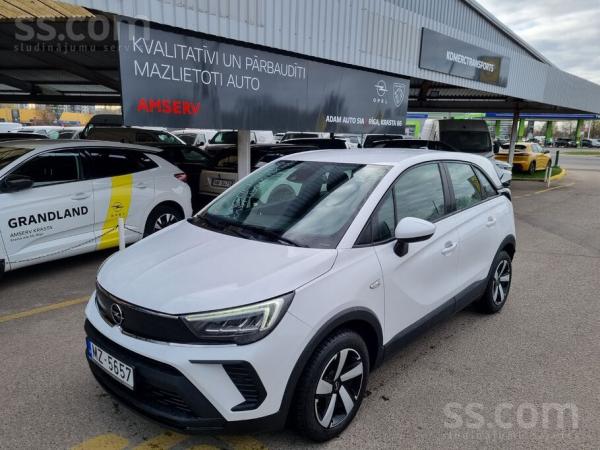 Balts Opel Crossland X 2021 Rīga, ar dzinēja tilpumu 1.20 L un nobraukumu 131 tūkst. km par 8900 €, foto 1 vietnē AUTOMOTO.COM.LV