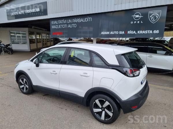 Balts Opel Crossland X 2021 Rīga, ar dzinēja tilpumu 1.20 L un nobraukumu 131 tūkst. km par 8900 €, foto 4 vietnē AUTOMOTO.COM.LV