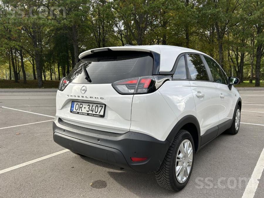 Белый Опель Crossland X 2021 в Алуксне, объемом двигателя 1.20 л и пробегом 0 тыс. км за 9450 €, фото 8 на AUTOMOTO.COM.LV
