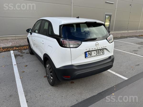 White Opel Crossland X 2022 in Riga, with an engine capacity of 1.20 L and mileage of 34 thousand km for 13500 €, photo 11 on AUTOMOTO.COM.LV