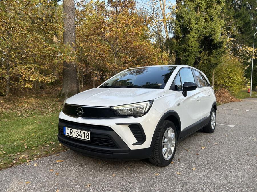 Balts Opel Crossland X 2022 Alūksne, ar dzinēja tilpumu 1.20 L un nobraukumu 0 tūkst. km par 8900 €, foto 1 vietnē AUTOMOTO.COM.LV