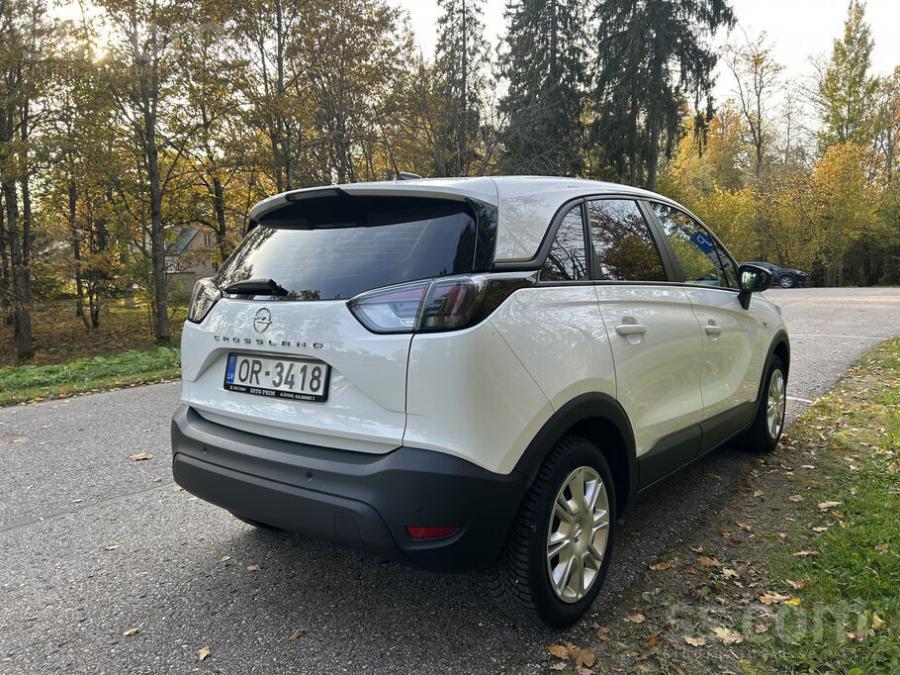 Balts Opel Crossland X 2022 Alūksne, ar dzinēja tilpumu 1.20 L un nobraukumu 0 tūkst. km par 8900 €, foto 8 vietnē AUTOMOTO.COM.LV