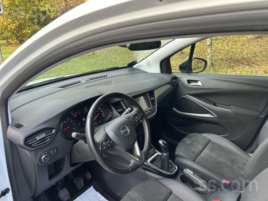 Balts Opel Crossland X 2022 Alūksne, ar dzinēja tilpumu 1.20 L un nobraukumu 0 tūkst. km par 8900 €, foto 16 vietnē AUTOMOTO.COM.LV