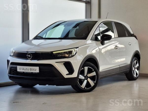 Белый Опель Crossland X 2023 в Рига, объемом двигателя 1.50 л и пробегом 126 тыс. км за 9990 €, фото 1 на AUTOMOTO.COM.LV
