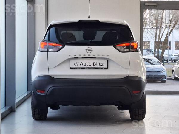 Белый Опель Crossland X 2023 в Рига, объемом двигателя 1.50 л и пробегом 126 тыс. км за 9990 €, фото 3 на AUTOMOTO.COM.LV