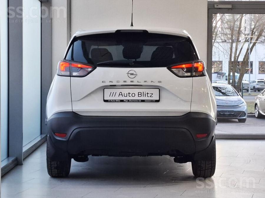 Balts Opel Crossland X 2023 Rīga, ar dzinēja tilpumu 1.50 L un nobraukumu 126 tūkst. km par 9990 €, foto 4 vietnē AUTOMOTO.COM.LV