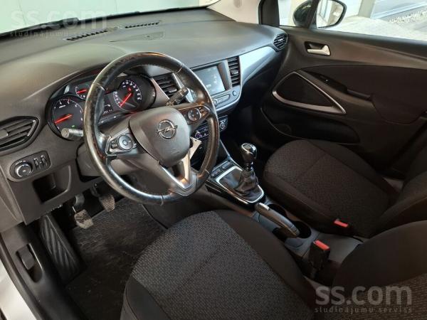Белый Опель Crossland X 2023 в Рига, объемом двигателя 1.50 л и пробегом 126 тыс. км за 9990 €, фото 6 на AUTOMOTO.COM.LV