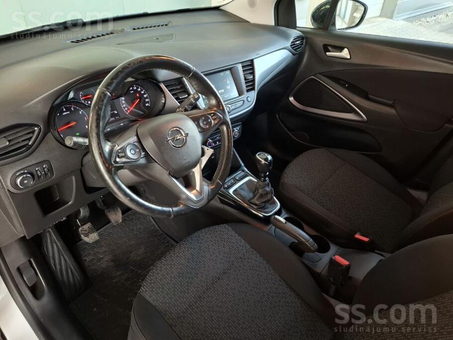 Balts Opel Crossland X 2023 Rīga, ar dzinēja tilpumu 1.50 L un nobraukumu 126 tūkst. km par 9990 €, foto 7 vietnē AUTOMOTO.COM.LV