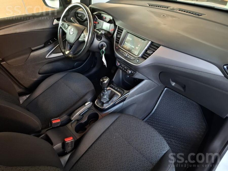 Balts Opel Crossland X 2023 Rīga, ar dzinēja tilpumu 1.50 L un nobraukumu 126 tūkst. km par 9990 €, foto 9 vietnē AUTOMOTO.COM.LV