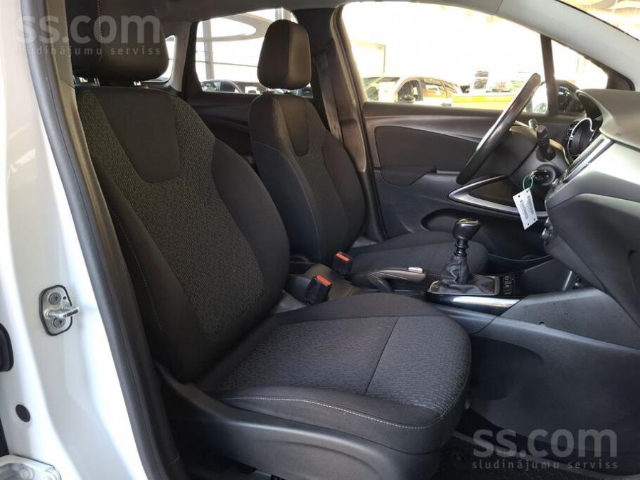 Balts Opel Crossland X 2023 Rīga, ar dzinēja tilpumu 1.50 L un nobraukumu 126 tūkst. km par 9990 €, foto 10 vietnē AUTOMOTO.COM.LV