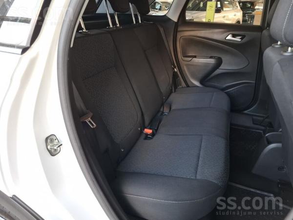 Белый Опель Crossland X 2023 в Рига, объемом двигателя 1.50 л и пробегом 126 тыс. км за 9990 €, фото 10 на AUTOMOTO.COM.LV