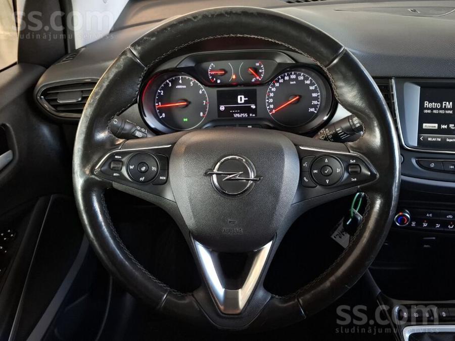 Balts Opel Crossland X 2023 Rīga, ar dzinēja tilpumu 1.50 L un nobraukumu 126 tūkst. km par 9990 €, foto 19 vietnē AUTOMOTO.COM.LV