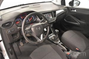 White Opel Crossland X 2023 in Riga, with an engine capacity of 1.50 L and mileage of 143 thousand km for 10490 €, photo 13 on AUTOMOTO.COM.LV