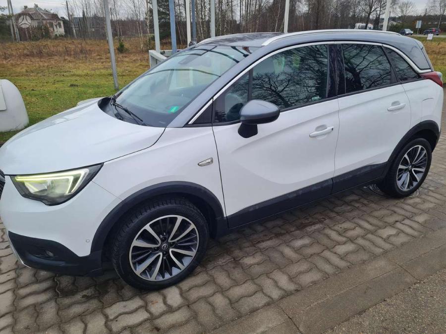 Белый Опель Crossland X 2018 в Таураге, объемом двигателя 1.20 л и пробегом 166 тыс. км за 6550 €, фото 8 на AUTOMOTO.COM.LV