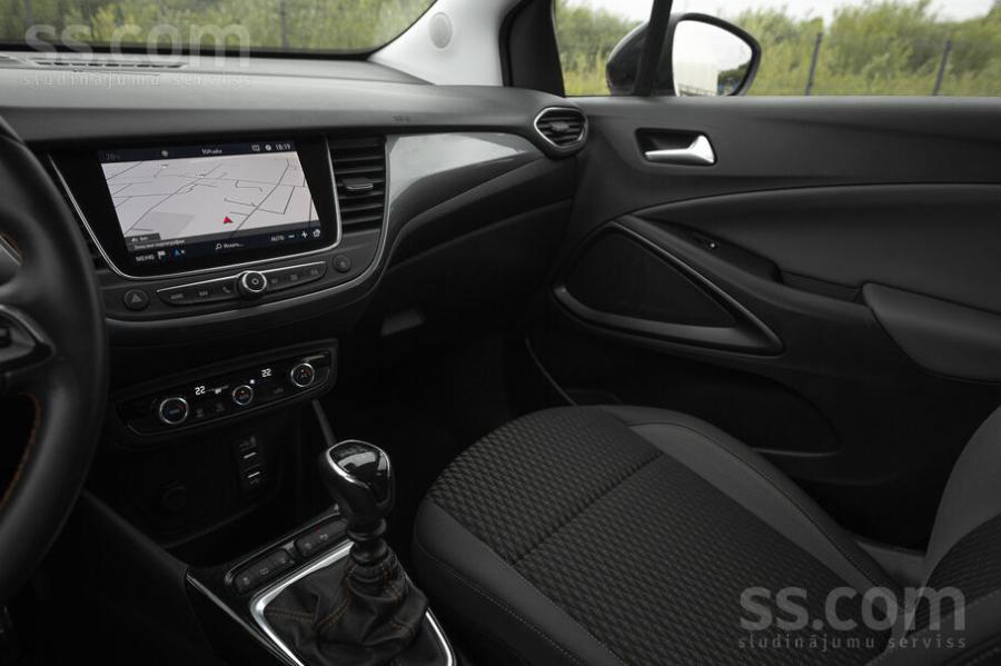 Balts Opel Crossland X 2019 Jelgava, ar dzinēja tilpumu 1.20 L un nobraukumu 176 tūkst. km par 8950 €, foto 15 vietnē AUTOMOTO.COM.LV