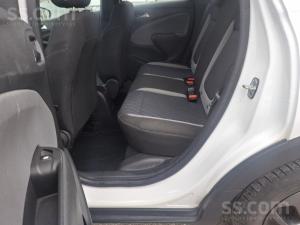 White Opel Crossland X 2019 in Talsi, with an engine capacity of 1.20 L and mileage of 168 thousand km for 8500 €, photo 11 on AUTOMOTO.COM.LV