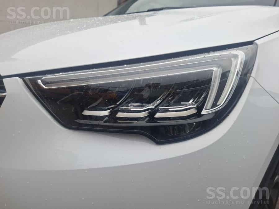 White Opel Crossland X 2019 in Talsi, with an engine capacity of 1.20 L and mileage of 168 thousand km for 8500 €, photo 35 on AUTOMOTO.COM.LV