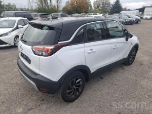 White Opel Crossland X 2019 in Talsi, with an engine capacity of 1.20 L and mileage of 168 thousand km for 8500 €, photo 36 on AUTOMOTO.COM.LV