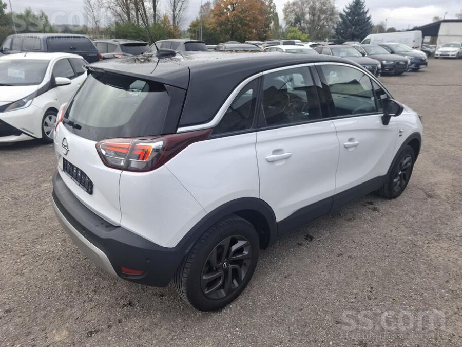 White Opel Crossland X 2019 in Talsi, with an engine capacity of 1.20 L and mileage of 168 thousand km for 8500 €, photo 36 on AUTOMOTO.COM.LV