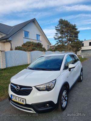 White Opel Crossland X 2017 in Tallinn, with an engine capacity of 1.60 L and mileage of 187 thousand km for 8200 €, photo 3 on AUTOMOTO.COM.LV