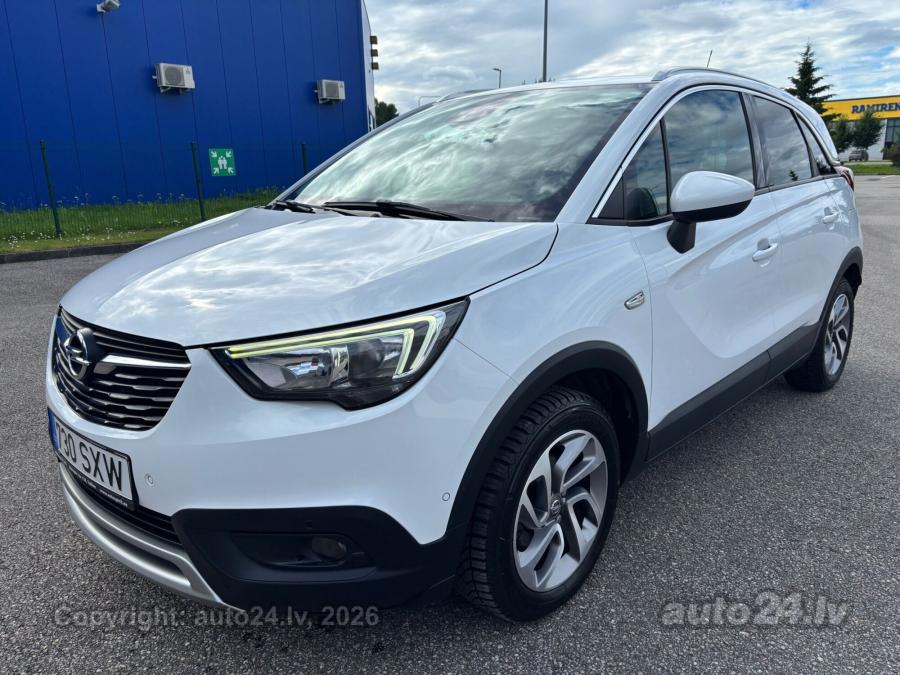 Белый Опель Crossland X 2017 в Пайде, объемом двигателя 1.60 л и пробегом 187 тыс. км за 6590 €, фото 1 на AUTOMOTO.COM.LV