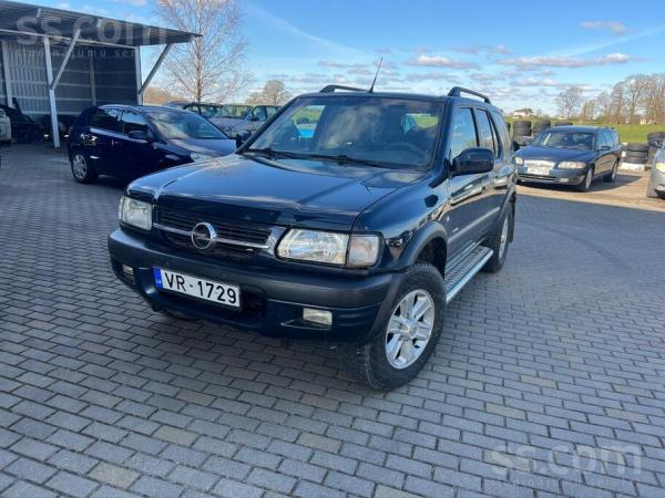 Melns Opel Frontera 2003 Talsi, ar dzinēja tilpumu 2.20 L un nobraukumu 222 tūkst. km par 4370 €, foto 1 vietnē AUTOMOTO.COM.LV