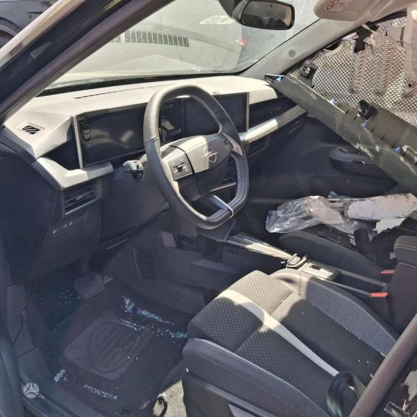 Black Opel Frontera 2025 in Panevezys, with an engine capacity of 1.20 L and mileage of 4 thousand km for 7950 €, photo 7 on AUTOMOTO.COM.LV