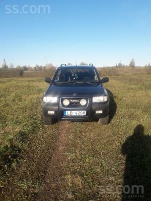 Blue Opel Frontera 2001 in Balvi, with an engine capacity of 2.20 L and mileage of 271 thousand km for 2200 €, photo 1 on AUTOMOTO.COM.LV