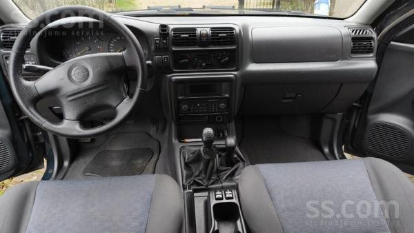 Blue Opel Frontera 2002 in Ventspils, with an engine capacity of 2.20 L and mileage of 316 thousand km for 2000 €, photo 2 on AUTOMOTO.COM.LV
