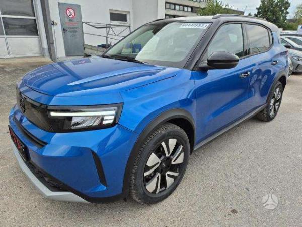 Blue Opel Frontera 2025 in Kaunas, with an engine capacity of 1.20 L and mileage of 5 thousand km for 13990 €, photo 1 on AUTOMOTO.COM.LV