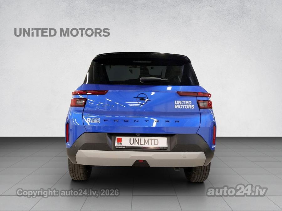 Zils Opel Frontera 2026 Tallina, ar dzinēja tilpumu 0.00 L un nobraukumu 4 tūkst. km par 23990 €, foto 11 vietnē AUTOMOTO.COM.LV