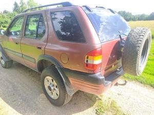 Brown Opel Frontera 2001 in Talsi, with an engine capacity of 2.20 L and mileage of 324 thousand km for 2000 €, photo 4 on AUTOMOTO.COM.LV