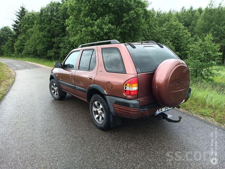 Brūns Opel Frontera 2002 Daugavpils, ar dzinēja tilpumu 2.20 L un nobraukumu 465 tūkst. km par 1700 €, foto 4 vietnē AUTOMOTO.COM.LV