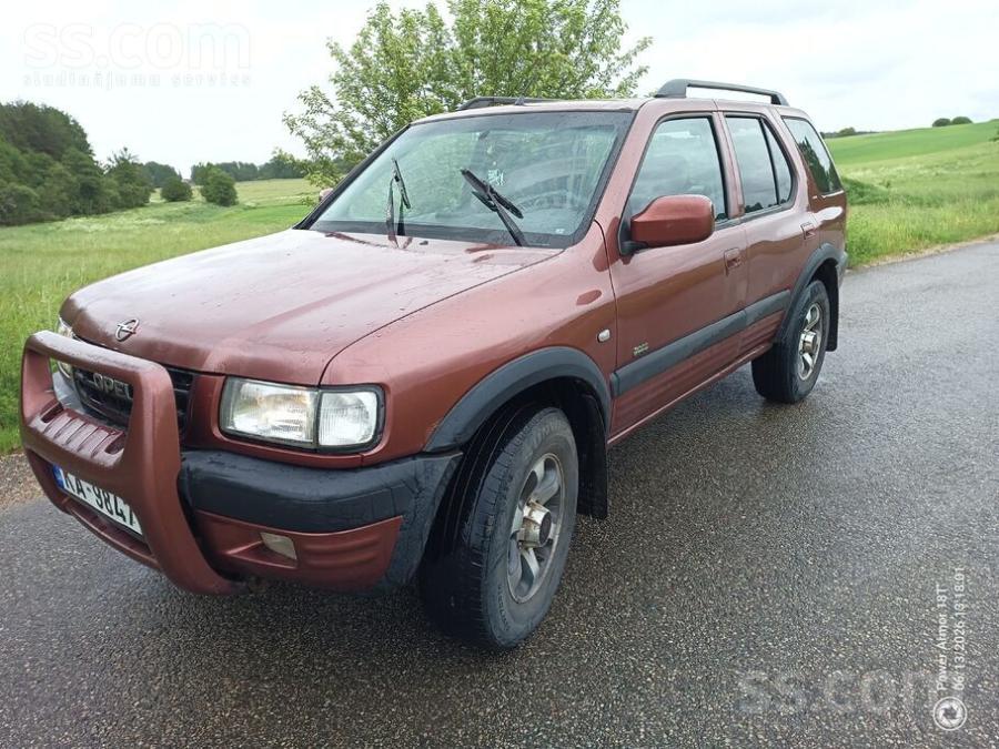 Brūns Opel Frontera 2002 Daugavpils, ar dzinēja tilpumu 2.20 L un nobraukumu 465 tūkst. km par 1700 €, foto 5 vietnē AUTOMOTO.COM.LV