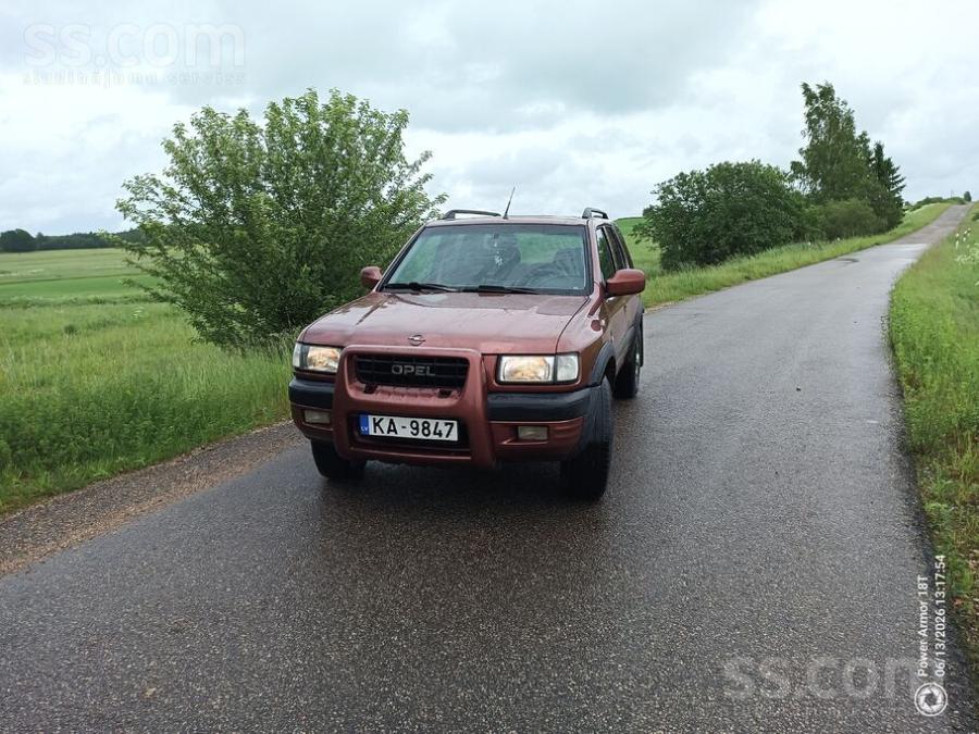 Brūns Opel Frontera 2002 Daugavpils, ar dzinēja tilpumu 2.20 L un nobraukumu 465 tūkst. km par 1700 €, foto 6 vietnē AUTOMOTO.COM.LV