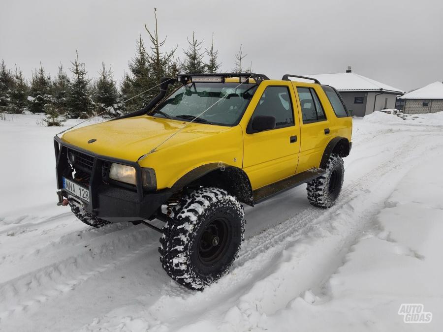 Opel Frontera 1995 Kauņa, ar dzinēja tilpumu 1.90 L un nobraukumu 100 tūkst. km par 7400 €, foto 2 vietnē AUTOMOTO.COM.LV