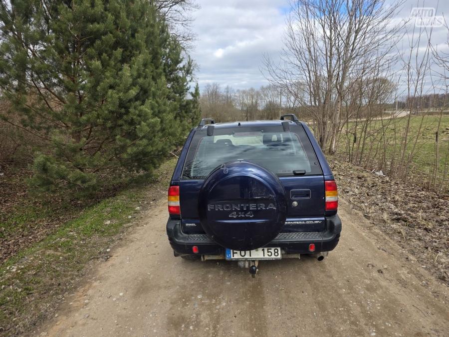 Opel Frontera 1999 Telšiai, ar dzinēja tilpumu 2.20 L un nobraukumu 320 tūkst. km par 1350 €, foto 6 vietnē AUTOMOTO.COM.LV
